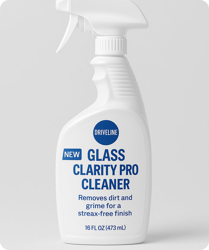 Glass Clarity Cleaner – Driveline